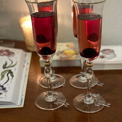 Cape Cod Champagne Gold Acrylic Swizzle Sticks Tall & Short - Etsy