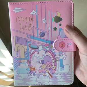 Cute Pink Peach File Folder 13 Pocket Folder Decorative - Etsy