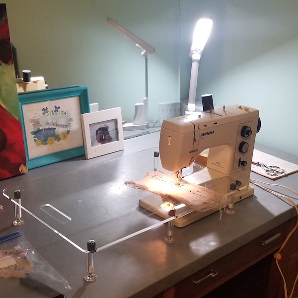 BERNINA Sewing Acrylic Extension Tables, Bernina Sewing Extension ...