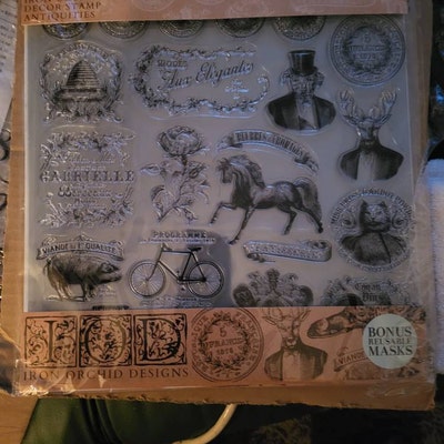 IOD Décor Ink Black by Iron Orchid Designs - Etsy