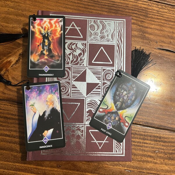 Pixies Line Art Tarot Deck With Guide Enchanted Pixie Tarot Deck 78 Hand-drawn Cards & Detailed ...