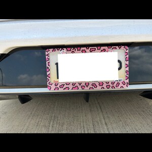 Real 100% Red Carbon Fiber Motorcycle License Plate Frame With - Etsy