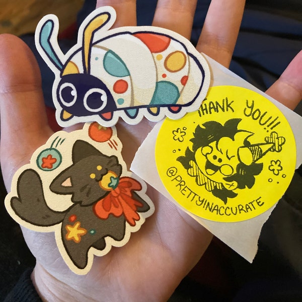 Party Bugs Sticker Series - Clowncore Waterproof Vinyl Stickers - Etsy