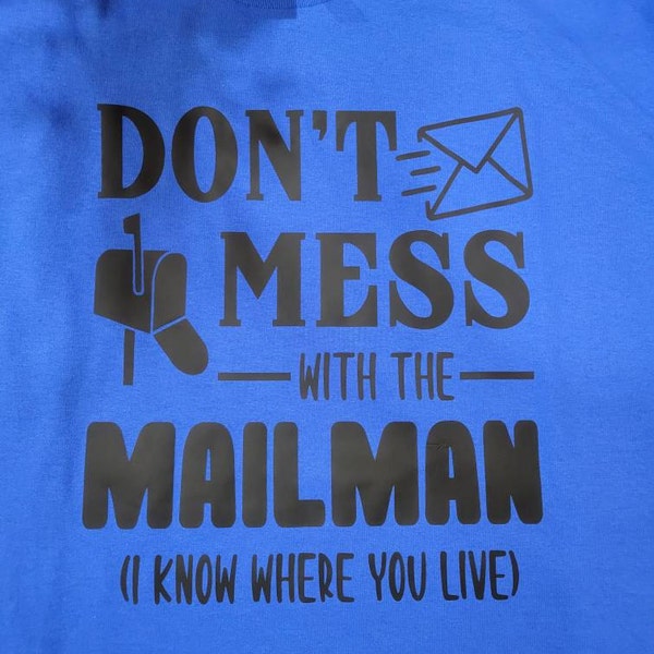 First Class Mailman | SVG PNG JPG | Cut File for Shirts and Crafts ...