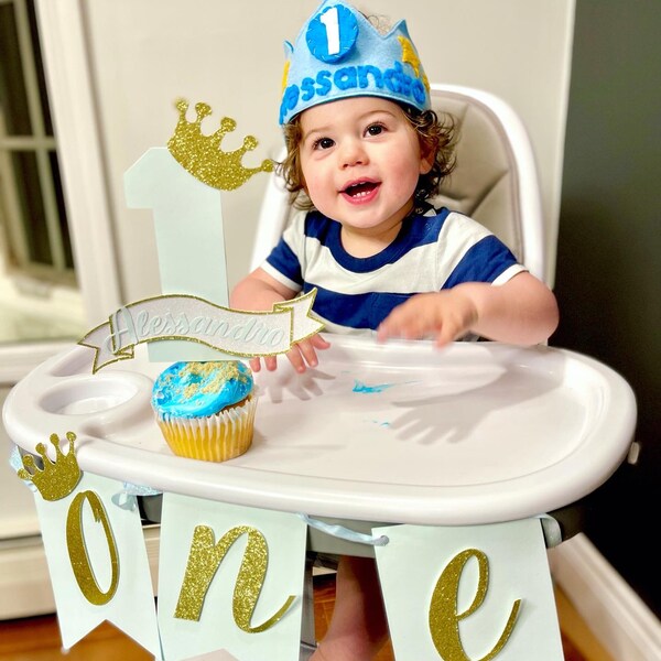 Personalized Felt Birthday Crown, Multiple Numbers Crown, Felt Birthday ...