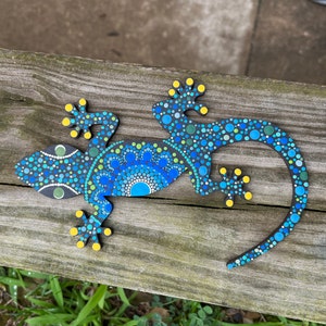 Gecko 001 Wooden Shape Cutout for Crafting, Home & Room Décor, and ...