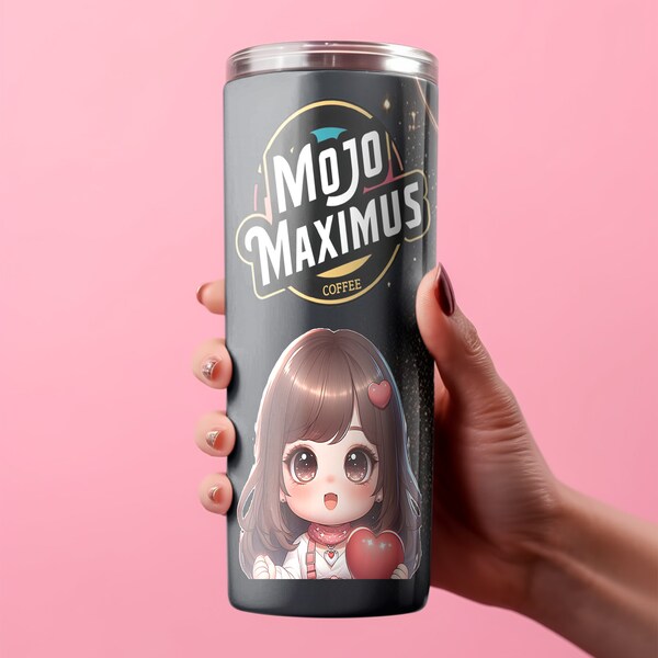 20oz Straight Tumbler Hand Holding Mockup | 10 Pre-made Scene Included ...