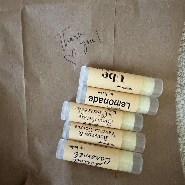Alcohol Lip Balm Gift Set, Bourbon, Rum & Coke, Champagne - Etsy
