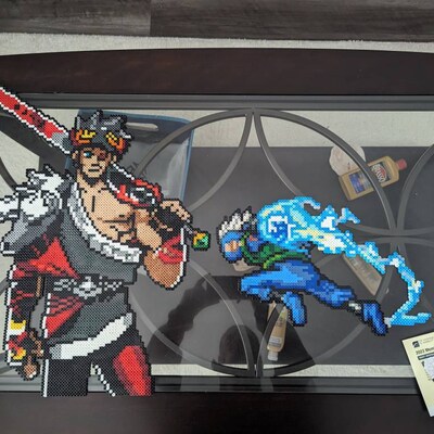 Metroid Nes 8 Bit Perler Bead Hand Made - Etsy