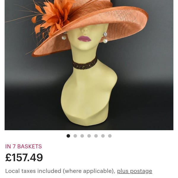 M23155 ( Mint Green ) Wide Flat-brim Sinamay Fascinator Hat for Kentucky Derby Hat, Church Hat ...