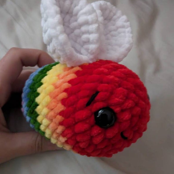 LGBTQ Bee Pride Plush - Etsy