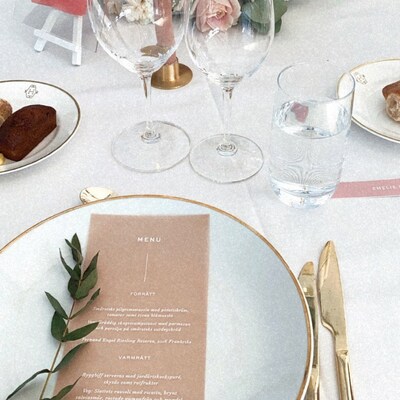 Nude Translucent Vellum Menu, Minimal Wedding Menu, Blush Elegant Menu ...