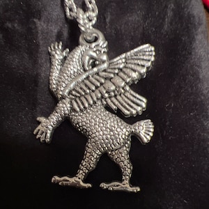 Black Metal Trident Pendant Lucifer Thelema Necklace , Satanic Dark ...