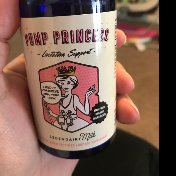 Pump Princess Organic Lactation Herbal Supplement - Etsy