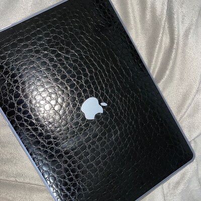 New MacBook M1, M2 Air, M1 Max MacBook Pro Black Leather Satin Gold ...