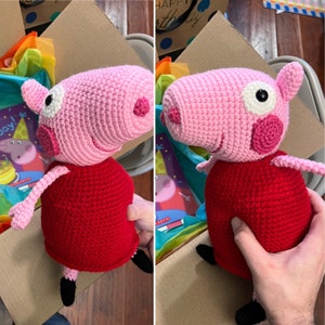 Peppa Pig, Wellies and Teddy Bear Crochet Pattern NOT A FINISHED TOY - Etsy