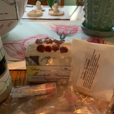 Moonlight Pomegranate Soap Handmade Cold Process Vegan Soap - Etsy