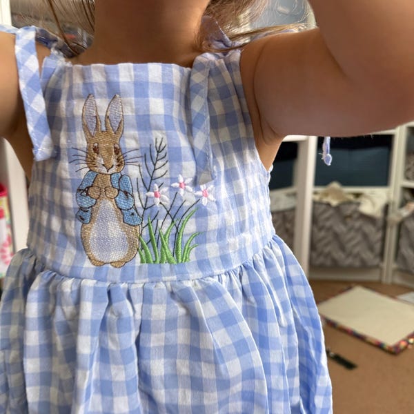 The Tale of Peter Rabbit Letter M 3 Inch 4 Inch 5 Inch , Embroidery ...