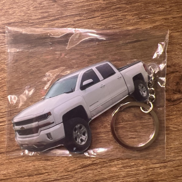 Custom Car Keychain Personalized Photo Picture Model Shape Acrylic ...