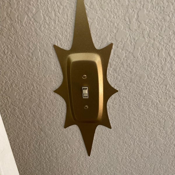 ASTRO! Mid Century Atomic Age Light Switch Covers and Wall Plates - Etsy
