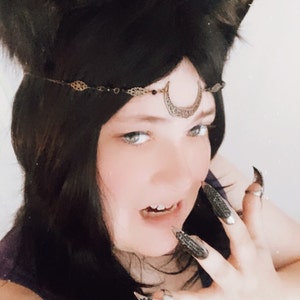Cosplay Calico Cat Ears and Tail | Etsy