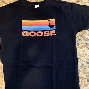 Goose Inspired Retro Mountain Print T Shirt Goose Band Shirt | Etsy