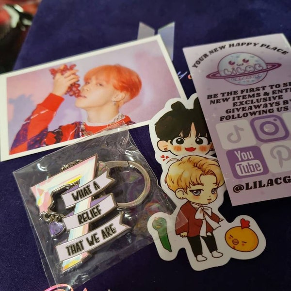 BTS We Are 7 Key Chain - Birthday Gift for Her Christmas Present ...