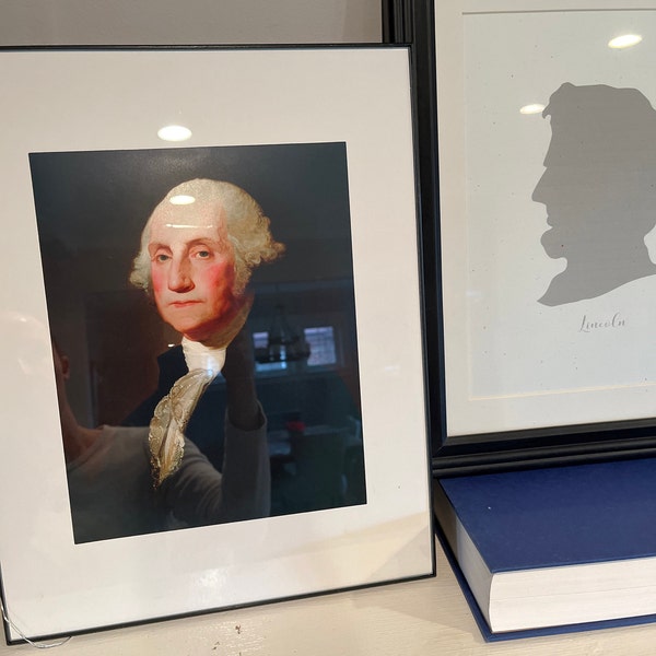 George Washington Portrait Canvas Print, George Washington US ...