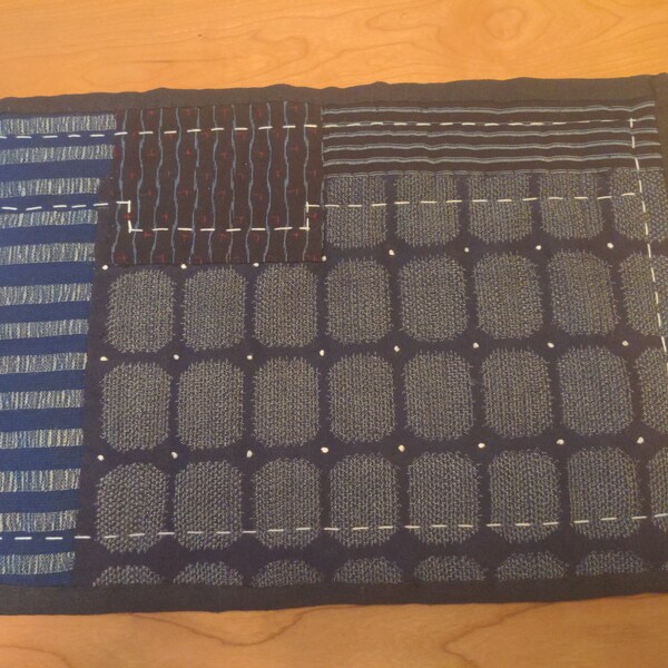 115 Queen of Katazome: Boro Inspired • All Hand-stitched Quilt ...