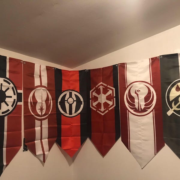 Customizable Medieval Style Family Pennants Personalized Swallowtail ...