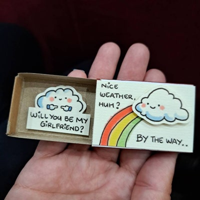 Personalized Proposal Card/ Be My GF Card / Be My BF Card/ Love Card ...