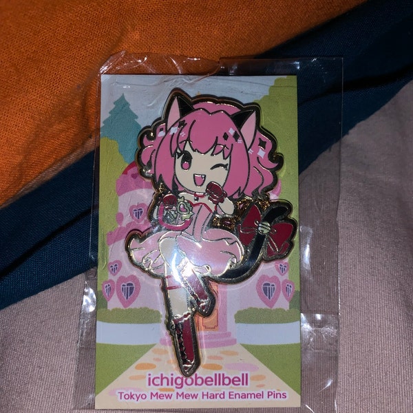 Tokyo Mew Mew Hard Enamel Pin - Ichigo Minto Retasu Purin Zakuro Ringo ...