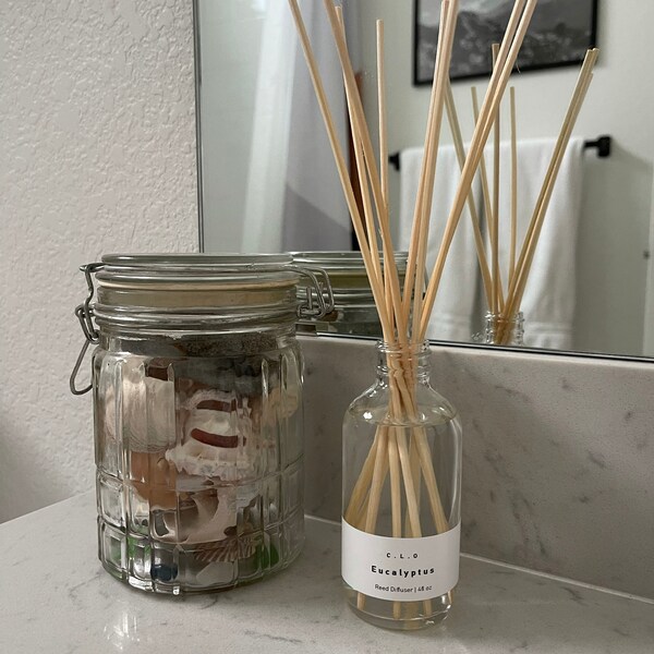 Orange Blossom Reed Diffuser | Handmade | Scented Diffuser Gift | Vegan ...