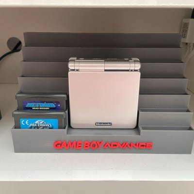 GBA Stand Gameboy Advance GBA Console and Game Holder Display Protector ...