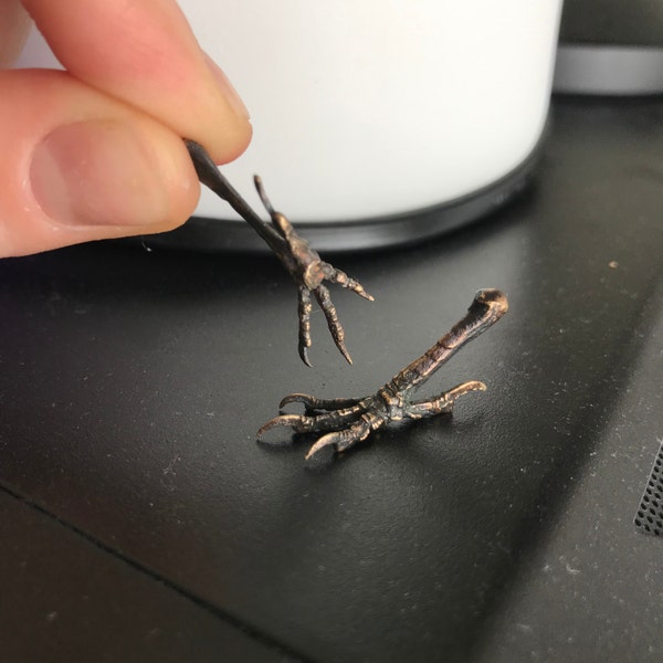 My Little Wren Woodland Bird Feet by Ink Jewelry - Etsy