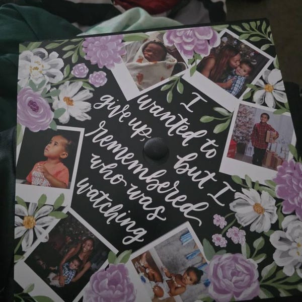 Custom Graduation Cap Topper, I Trust the Next Chapter Because I Know ...