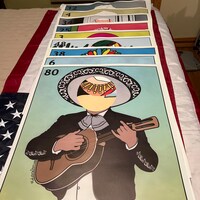 El mandilon Loteria Card Mexicano Bingo Arte Impresión Cartel Muchos ...