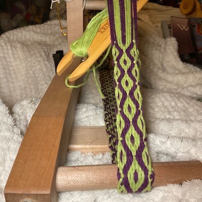 Rainbow Tablet Weaving Patterns, Light Spectrum Basic Chart to Create ...