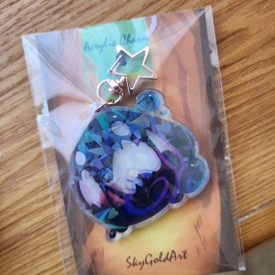 Holographic Slime Rancher Slime Shaker Charm Keychain - Etsy