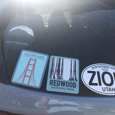 Golden Gate National Recreation Area Sticker National Park Sticker ...