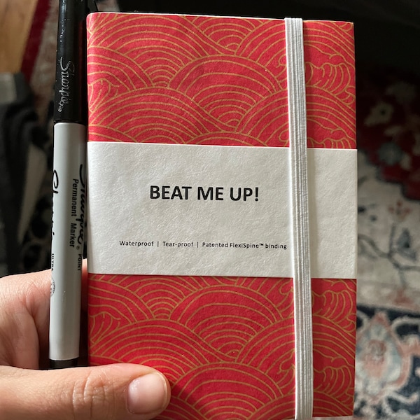 Waterproof Pocket Notebook: Tear-proof Tyvek, Flexispine Binding - Etsy