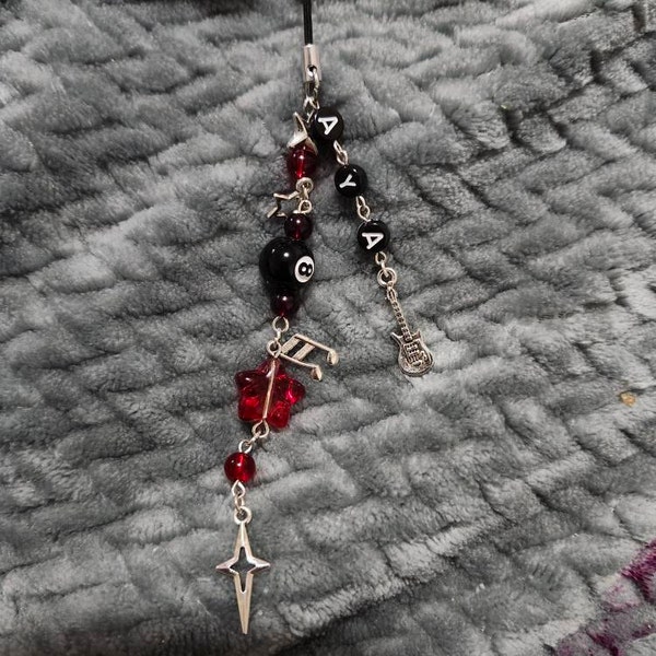 Lovejoy Are You Alright Beaded Charm Keychain Phonecharm - Etsy