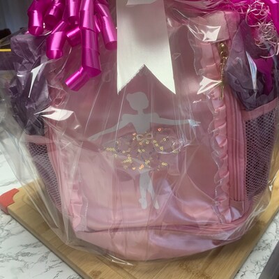 Dance Bags Personalized Name Ballerina Backpacks Toddler - Etsy