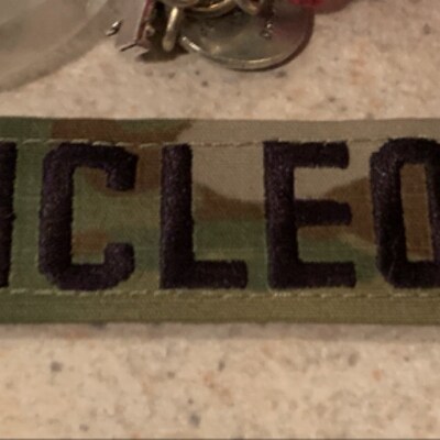 Army ACU Name Tape Bracelet usmc/air Force/navy/coast Guard - Etsy
