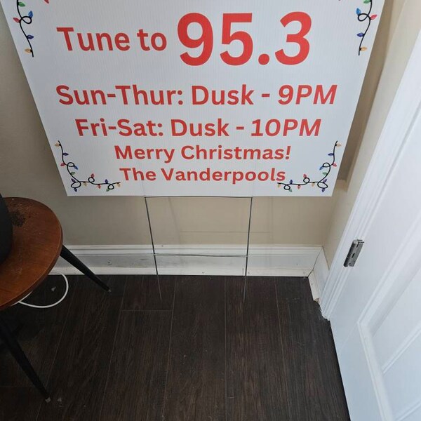 Stay Safe Santa, Santa Clause Wear a Mask, Merry Christmas, Yard Sign ...