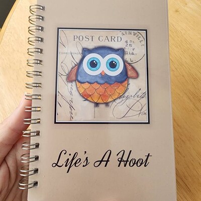Password Book With Owl Theme Front Cover, 4 X 6 Inch Password Log ...