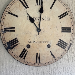 Railroad Crossing Wall Clock, 8 Sizes to Choose, Made in USA, Lifetime ...