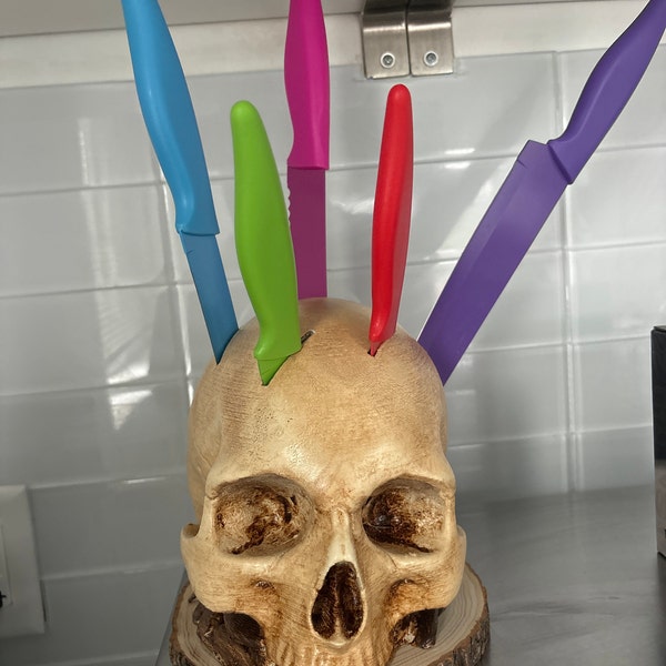 Deadpool Knife Holder for Kitchen Storage - Etsy