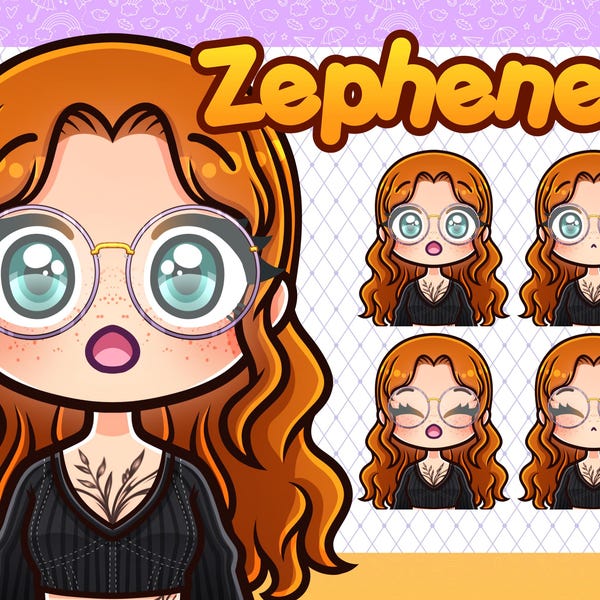 Custom Cute YCH Pngtuber Avatar / Twitch, Discord, Youtube Streamers ...