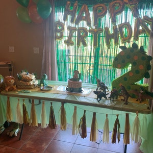 20'' Tall Number Two Pinata Second Birthday Pinata Bright Green ...